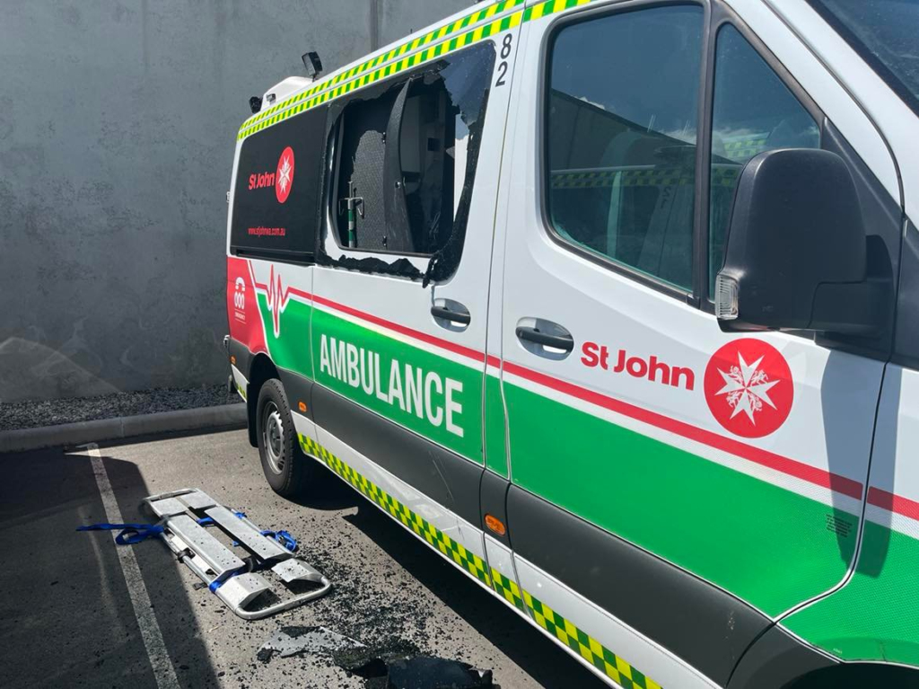 St John remains ready to respond despite senseless damage to ambulances ...