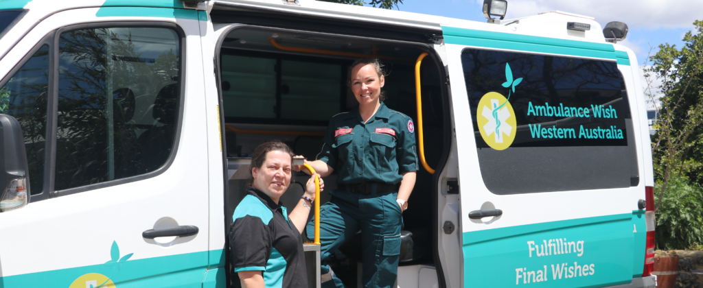 St John WA donates an ambulance to support the last wish of terminally ...