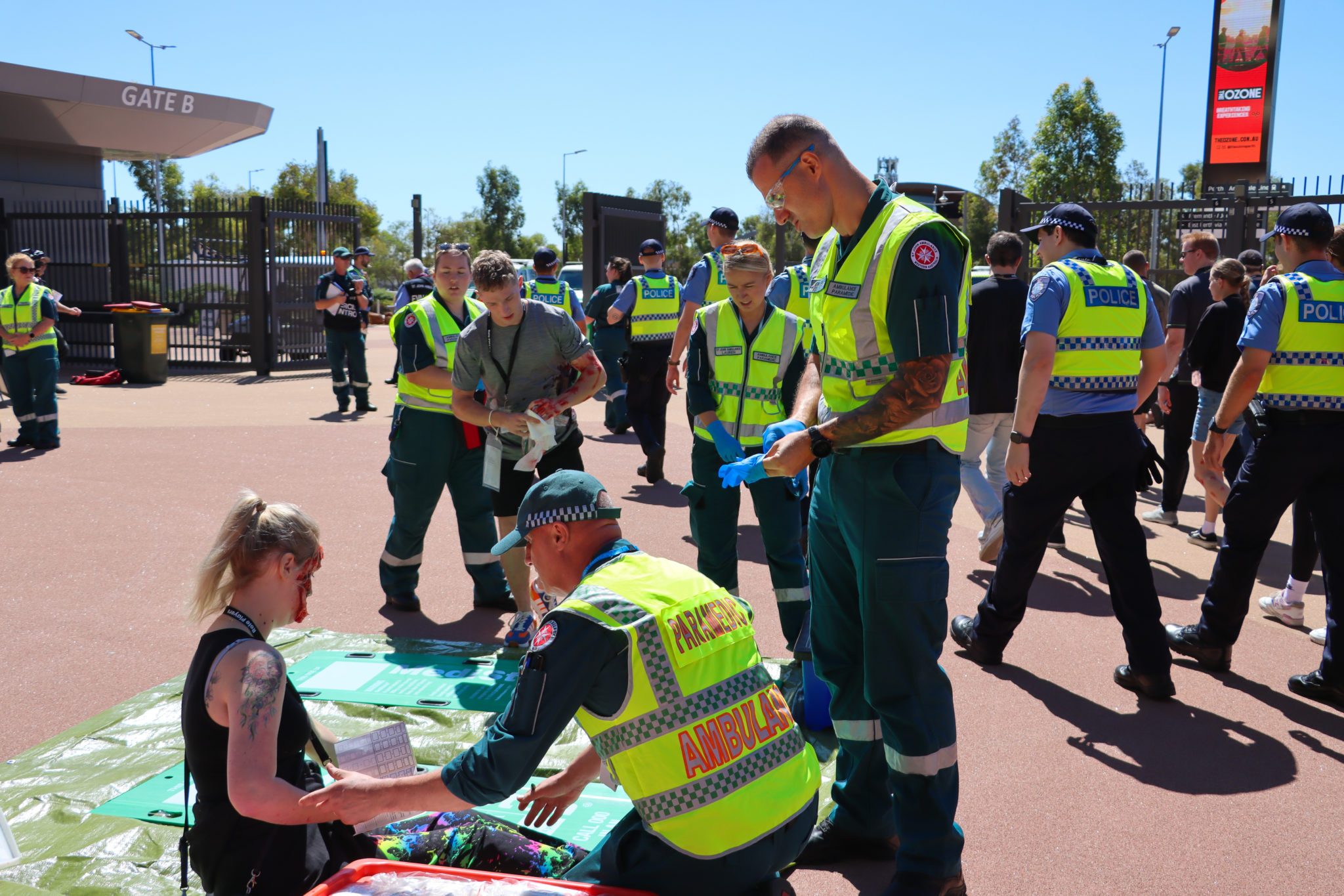 Preparation key as first responders put to the test in mock Optus ...