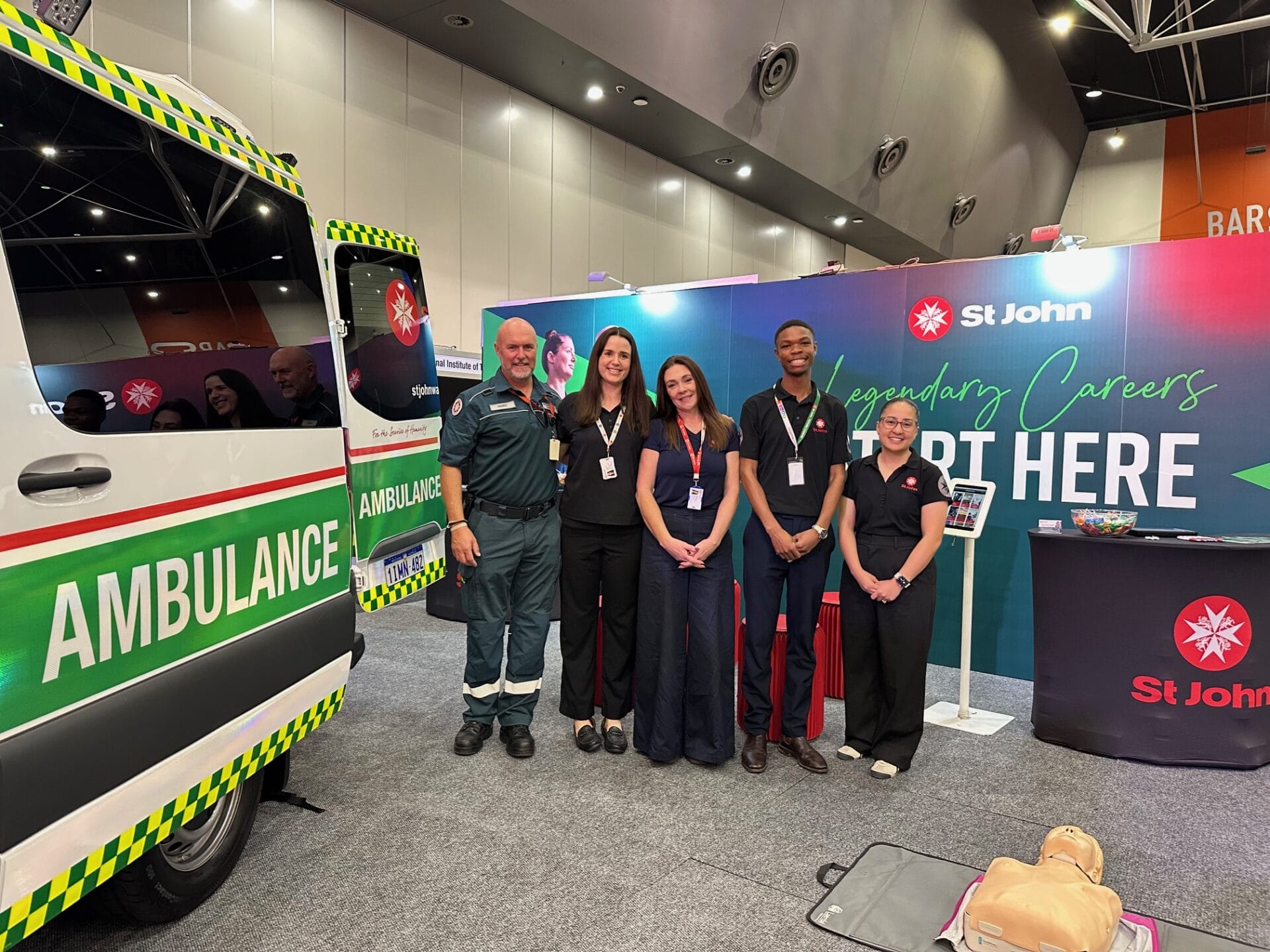 St John WA showcases career pathways at Perth Careers Expo - St John WA ...