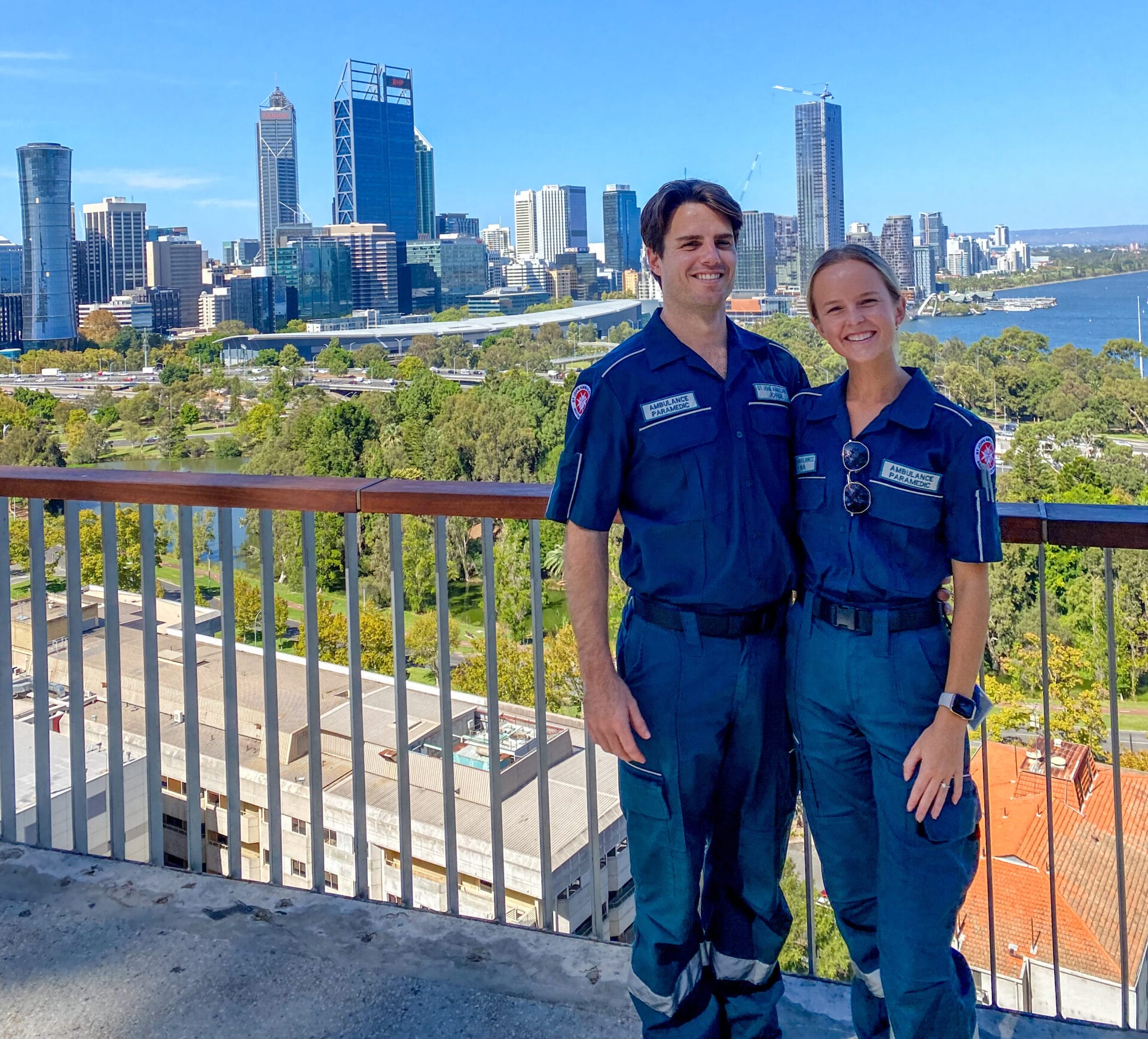 A paramedic pair: In step and in service - St John WA Latest News